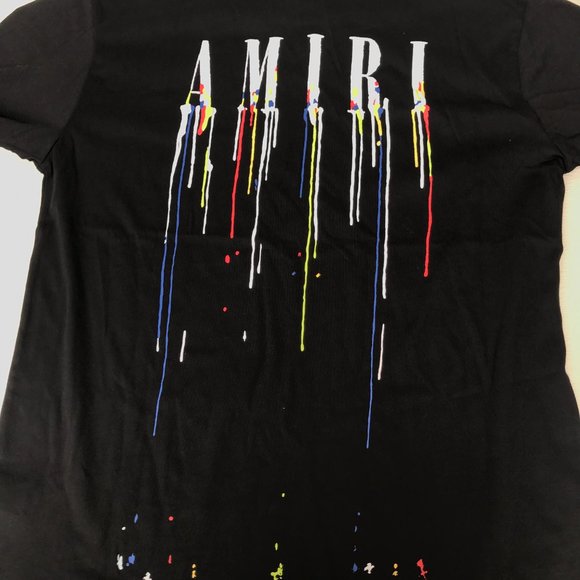 AMIRI | Shirts | Amiri Paint Dripping Tshirt | Poshmark